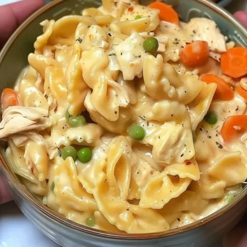 Crock Pot Chicken Pot Pie Pasta
